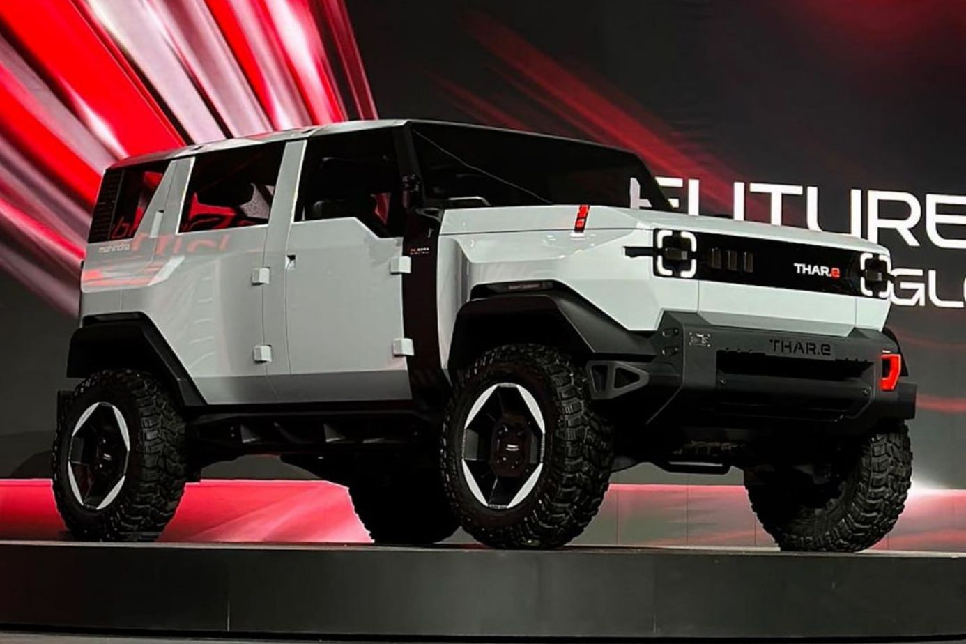 Mahindra Thar.e: इलेक्ट्रिक कार का कॉन्सेप्ट मॉडल,